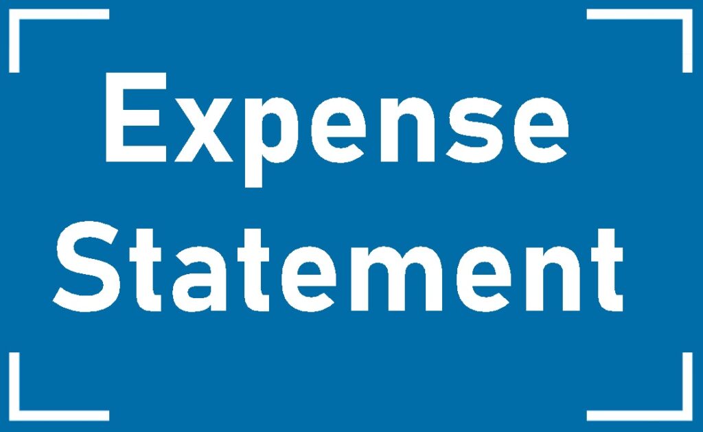 Expense Statement Template Excel | Free Word & Excel Templates