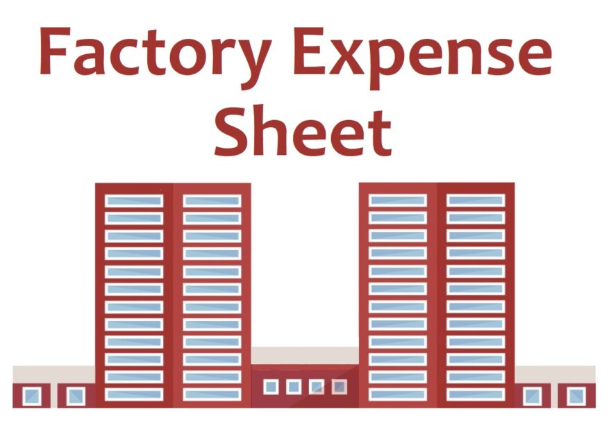 Factory Expense Excel Form | Free Word & Excel Templates