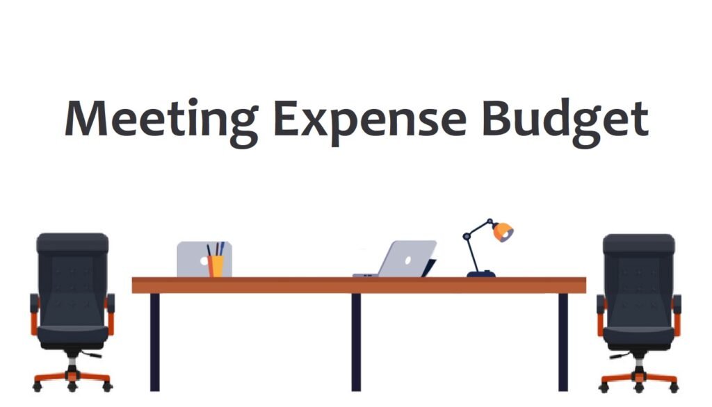 Professional Meeting Expenses budget Template | Free Word & Excel Templates