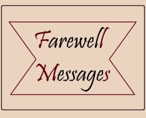 Farewell Messages Template PDF | Free Word & Excel Templates