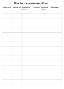 Organized Risk Management Plan Template | Free Word & Excel Templates