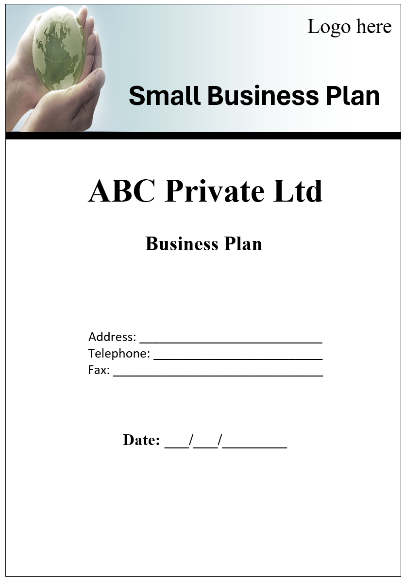 Free Small Business Plan Template | Free Word & Excel Templates