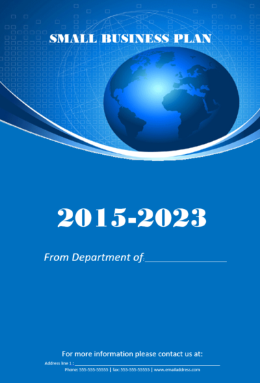 Free Small Business Plan Template | Free Word & Excel Templates
