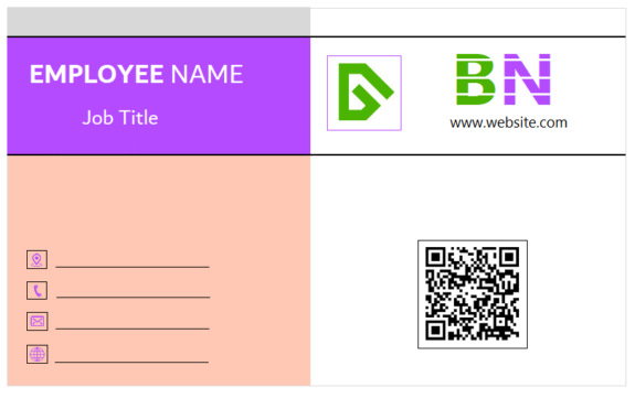 Identification Badge Template | Free Word & Excel Templates