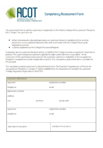 Competency Assessment Template | Free Word & Excel Templates