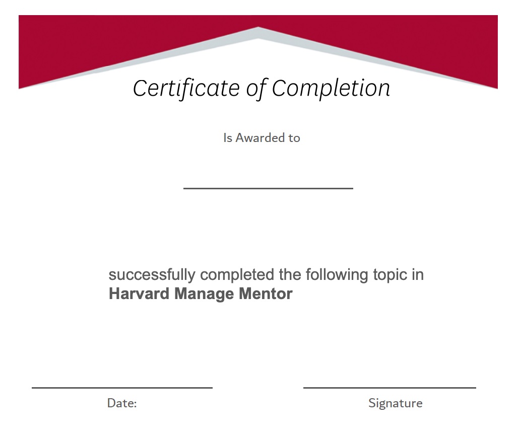 Certificate of Completion Template | Free Word & Excel Templates