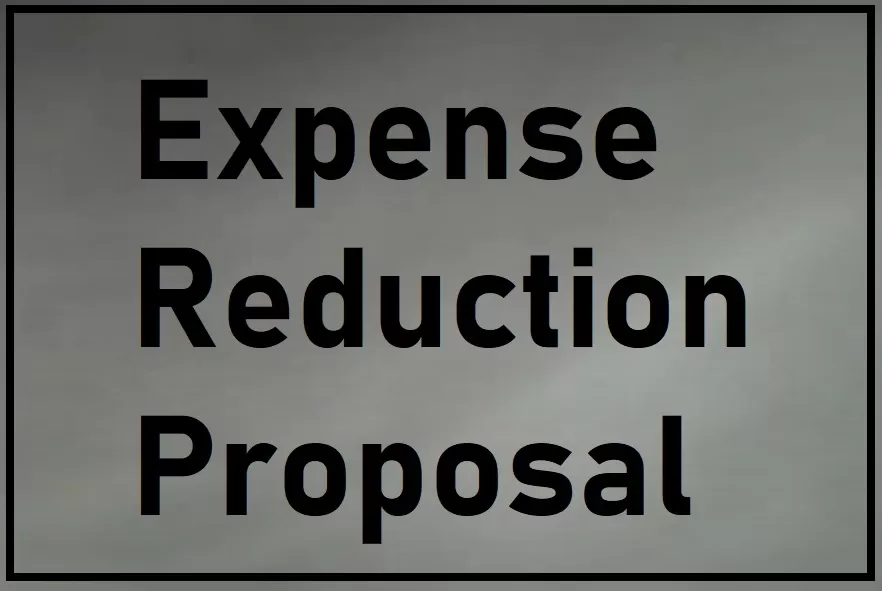 Free Expense Reduction Proposal Template | Free Word & Excel Templates