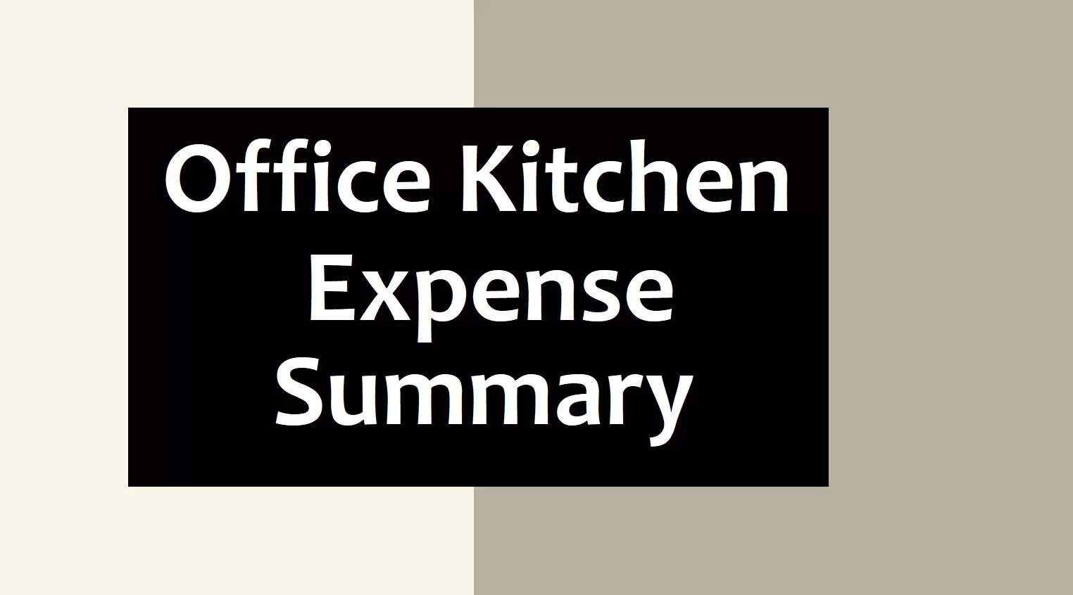 Expense Templates | Free Word & Excel Templates